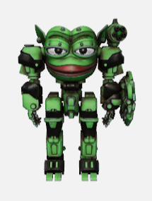 3D ROBO PEPE WAR #05 🐸🤖 | Foundation